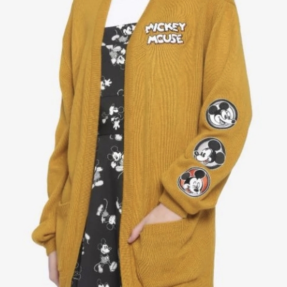 Disney | Sweaters | Disney Her Universe Mickey Mouse Open Cardigan ...